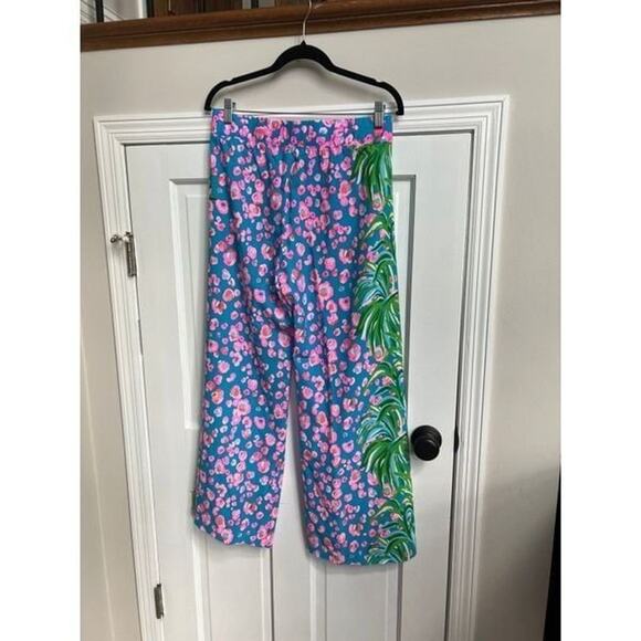 Lilly Pulitzer | Pants & Jumpsuits | Lilly Pulitzer M Turquoise Shore I ...